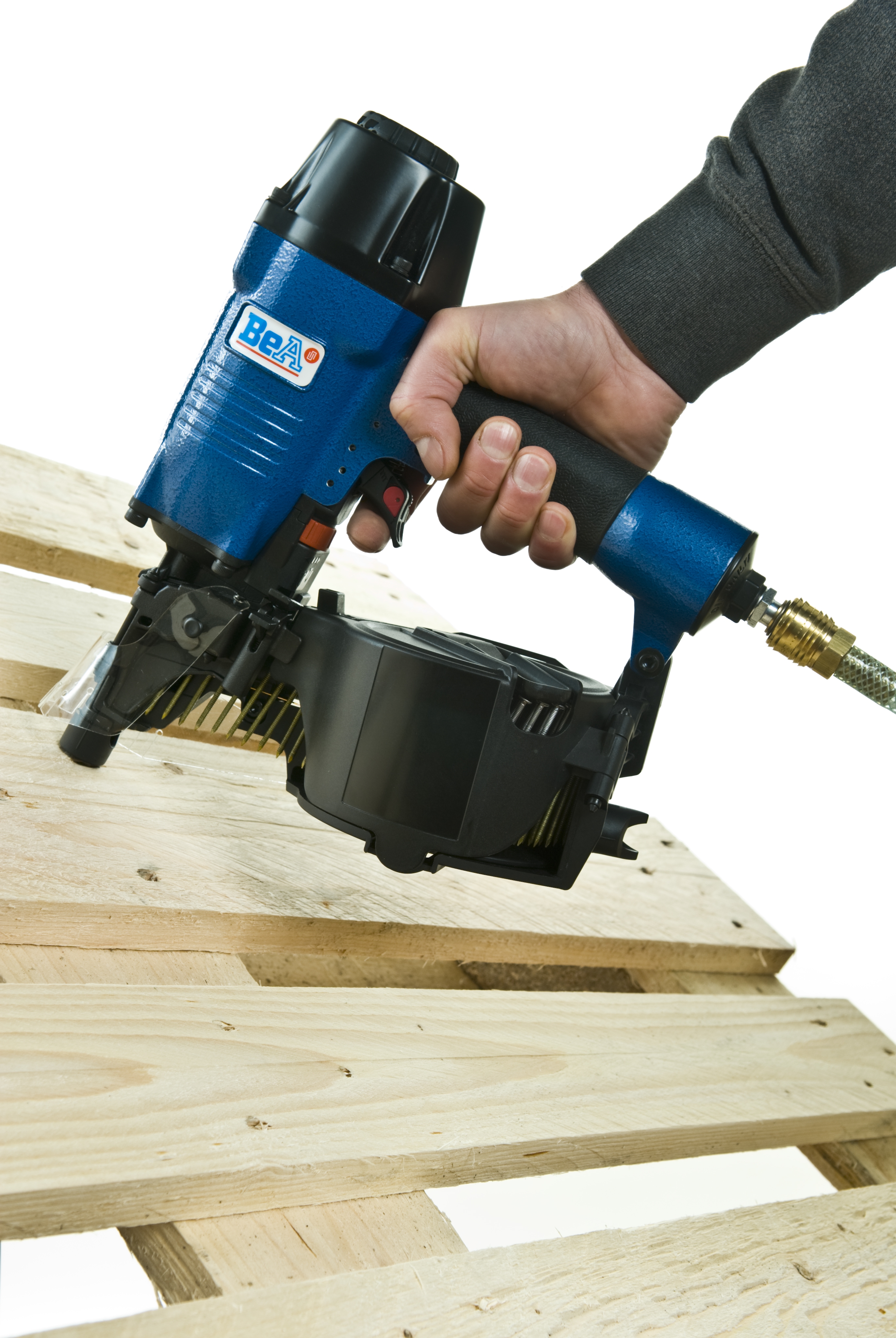 BeA 567DC 2.1-2.5 Pallet & Construction Air Coil Nailer – 32-65mm ...